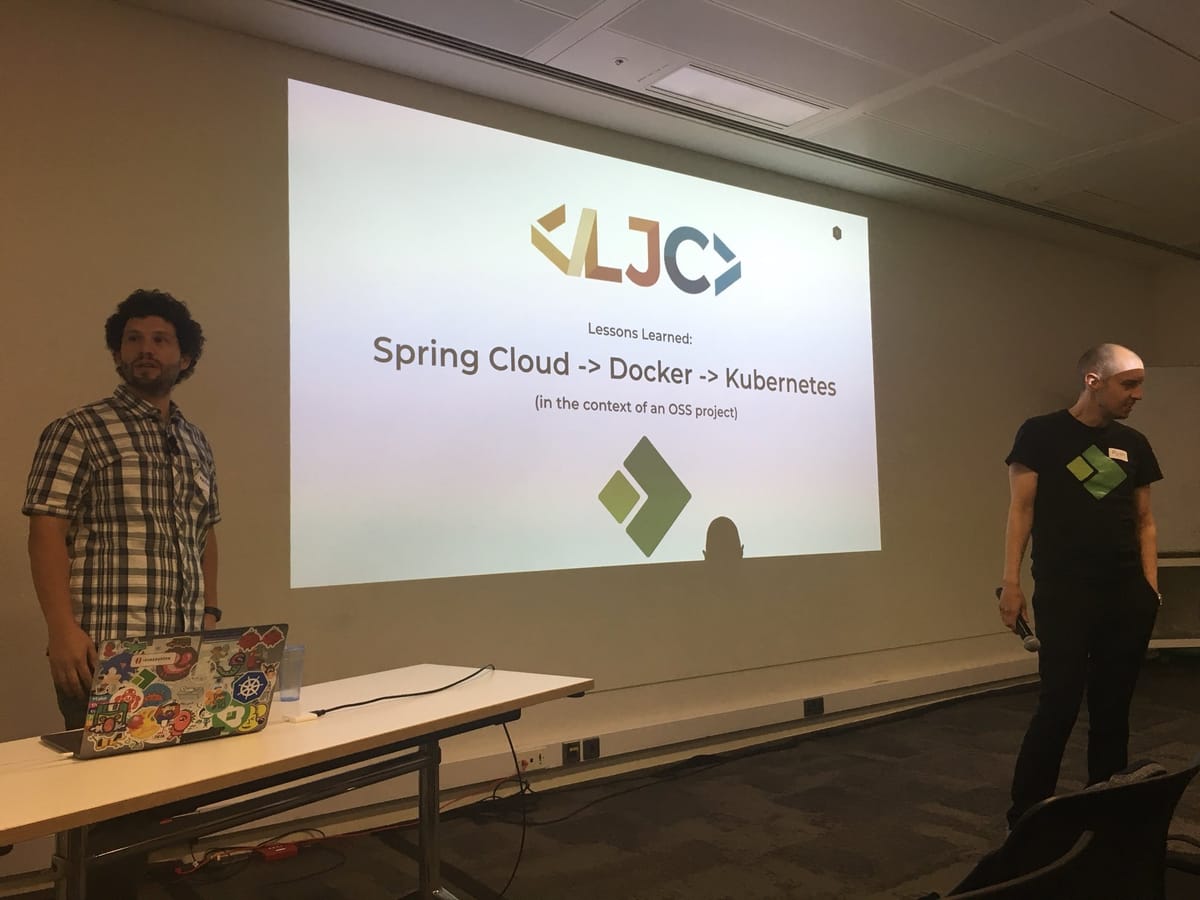 LJC / July ’18: Spring Cloud -> Docker -> K8s – Salaboy (Open Source Knowledge)